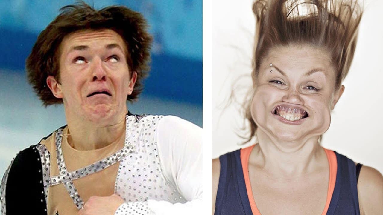 Hilarious Faces of Ice Skaters! - Brilliant News